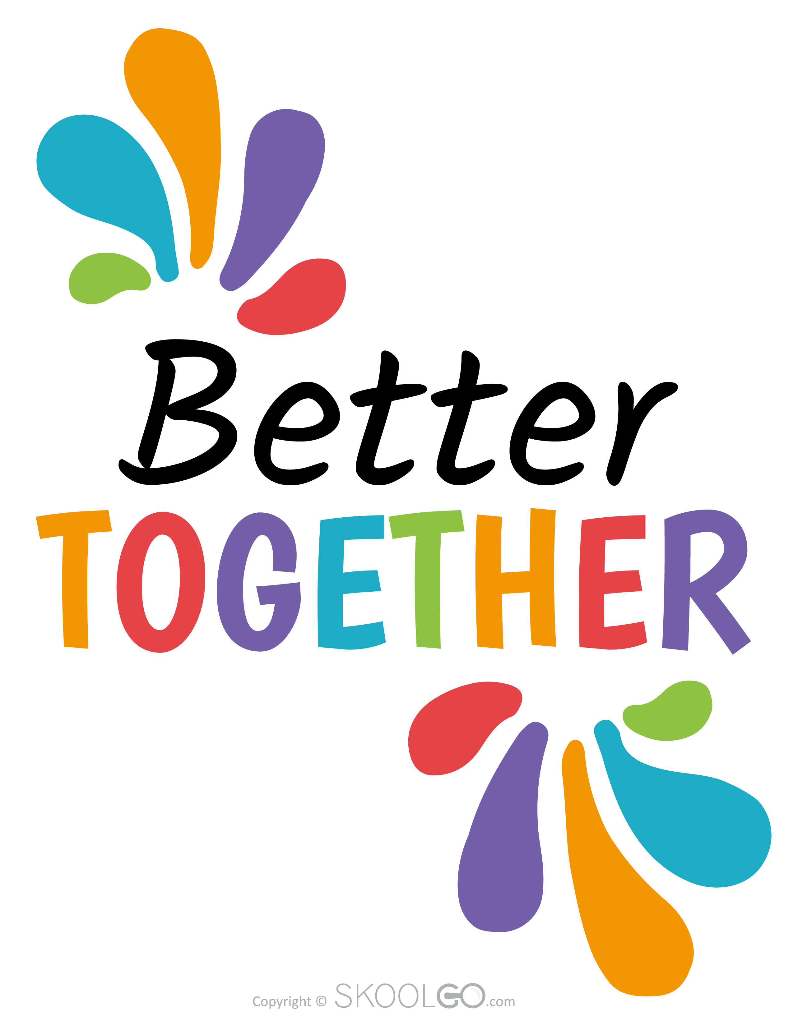 Better Together - Free Classroom Poster - SKOOLGO