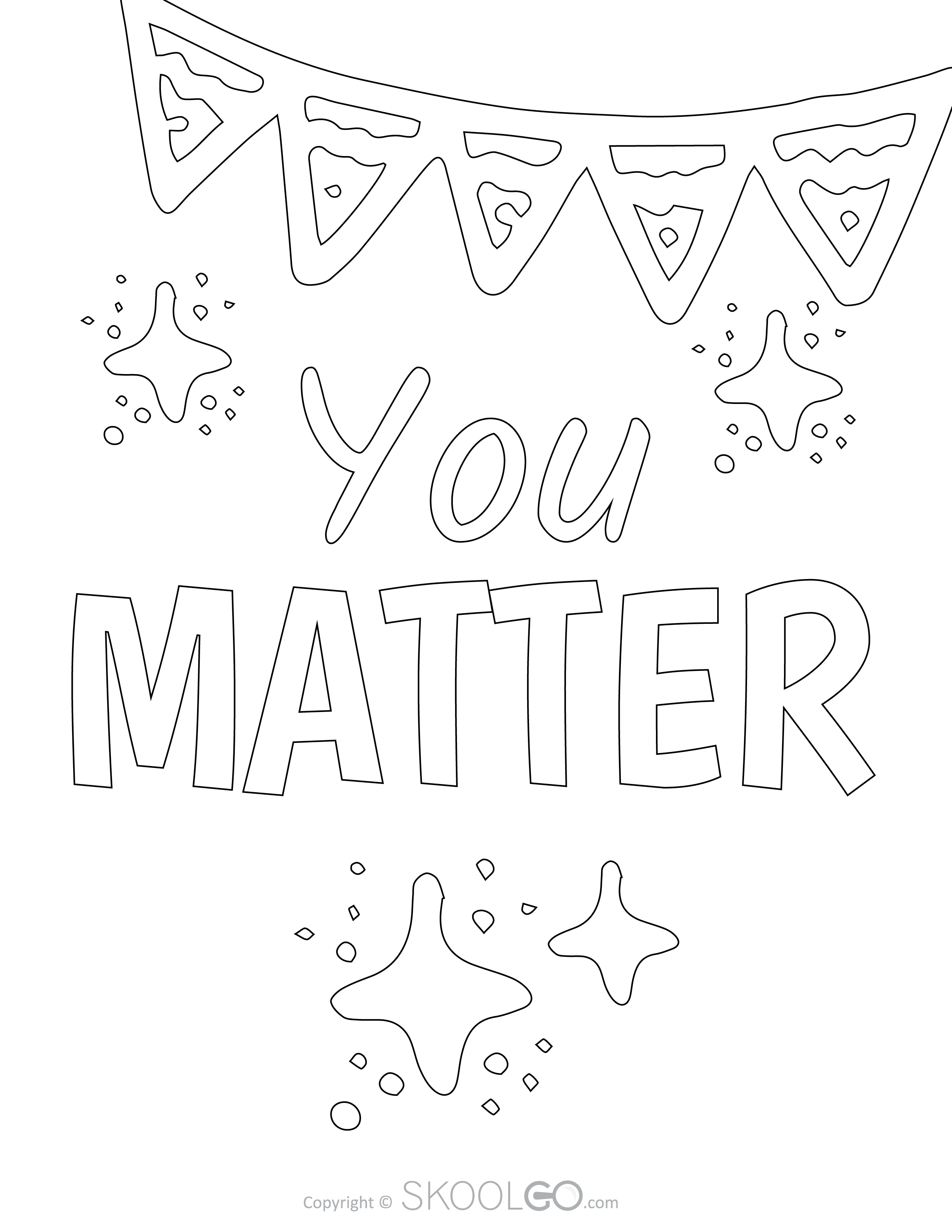You Matter - Free Poster - SKOOLGO